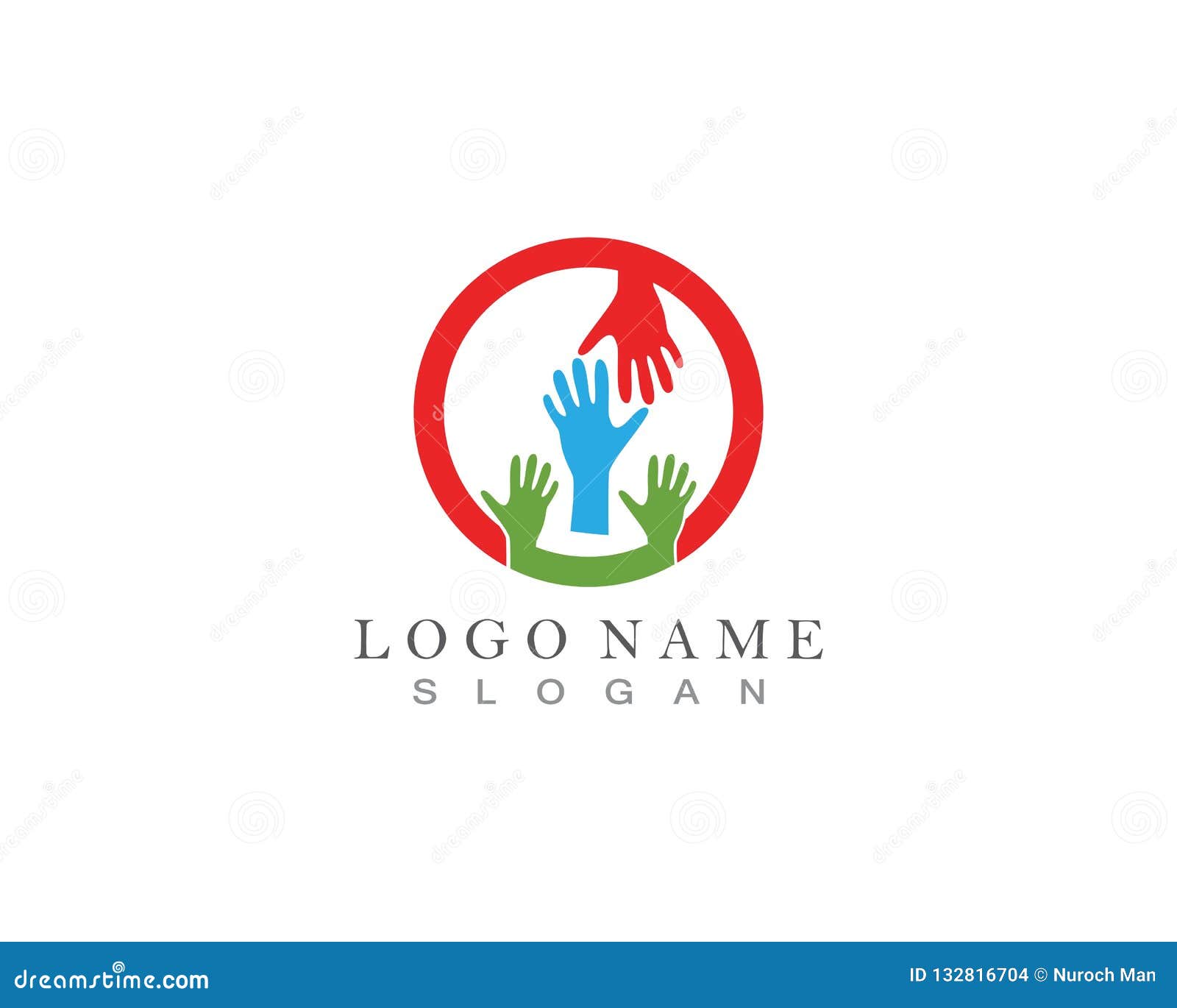 Hand Help Logo and Symbol Template Stock Vector - Illustration of icon ...