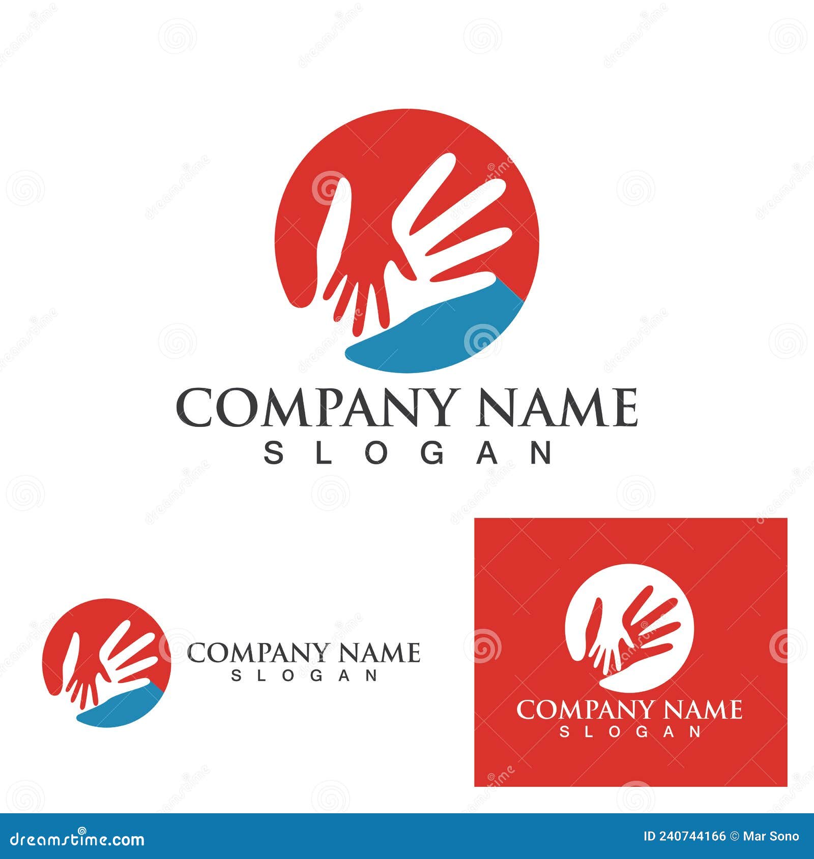 Hand Help Logo and Symbol Vector Stock Vector - Illustration of idea ...