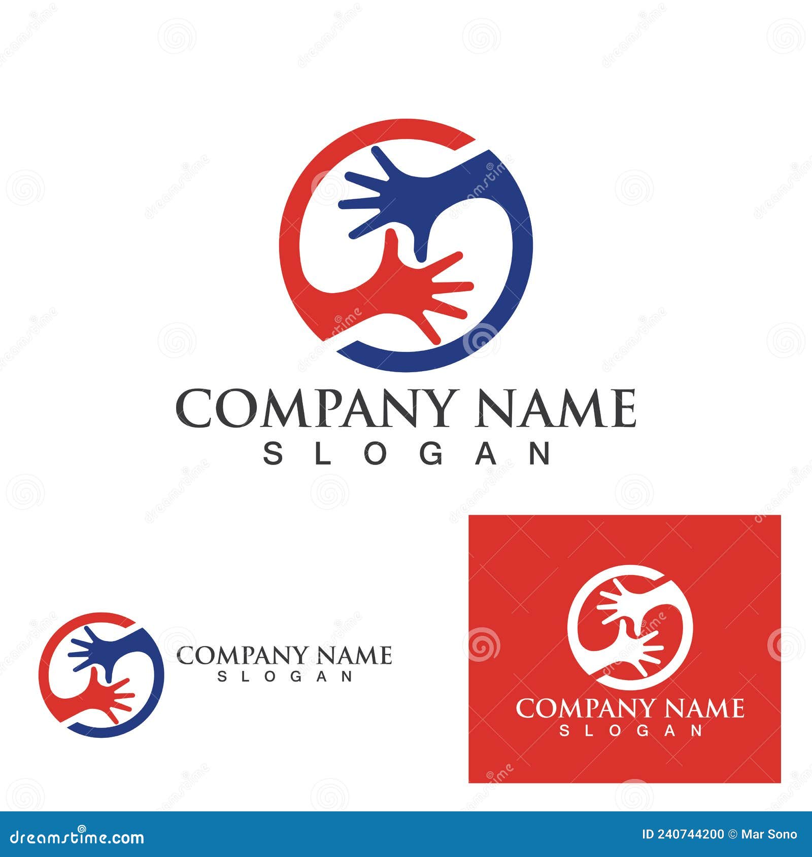 Hand Help Logo and Symbol Vector Stock Vector - Illustration of drawing ...