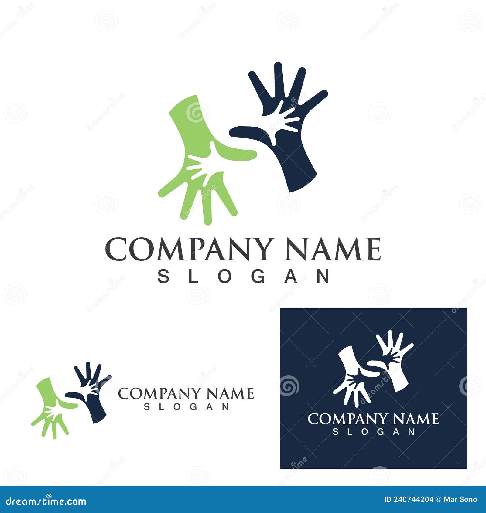 Hand Help Logo and Symbol Vector Stock Vector - Illustration of human ...