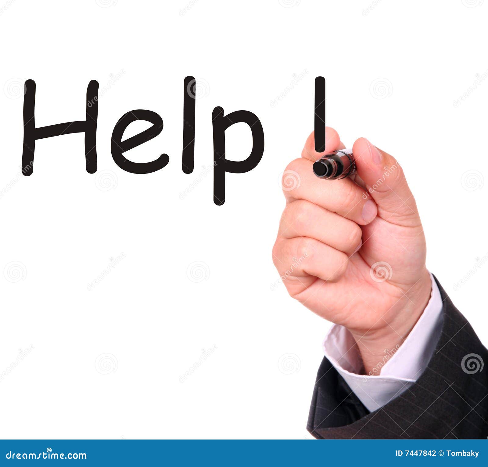 Hand and HELP word stock photo. Image of connect, concept - 7447842