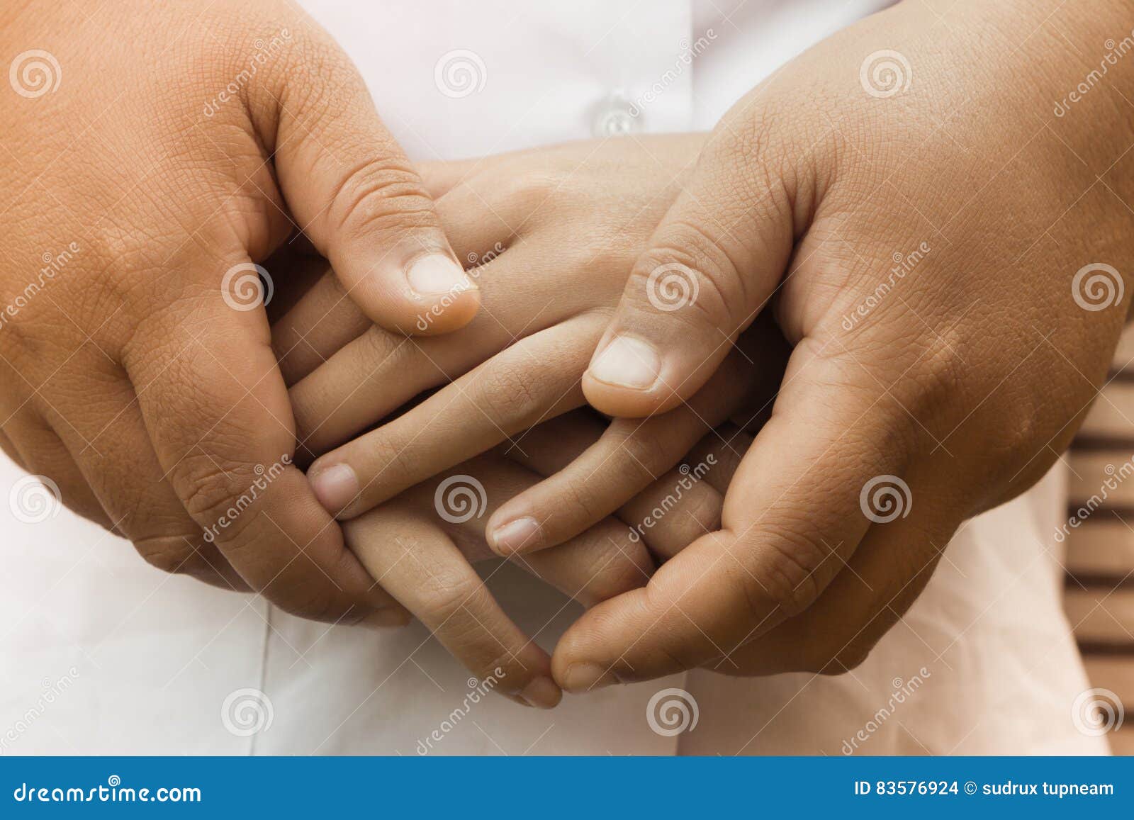 Hand are Helping Mother and Child Stock Photo - Image of expert, child ...