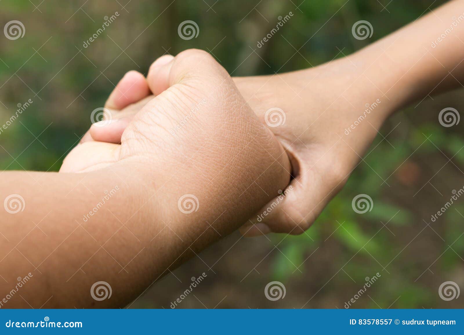 Hand are Helping Mother and Child Stock Image - Image of refreshing ...