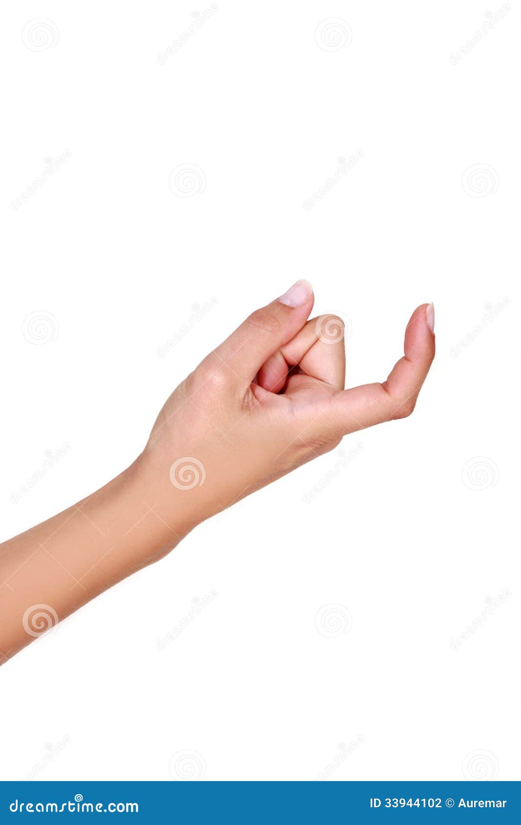 Hand het wenken stock foto. Image of wapen, sluit, flirt - 33944102