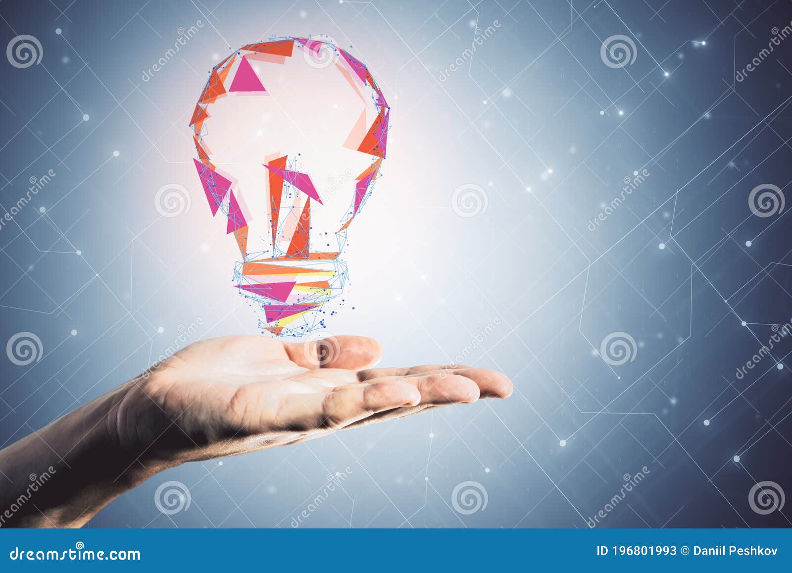 Innovation Lamp Polygonal Stock Illustrations – 709 Innovation Lamp ...