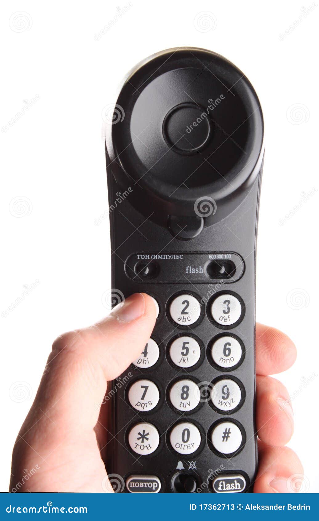 Hand Hold Phone. Call, Isolated Stock Image - Image of hand, receiver ...