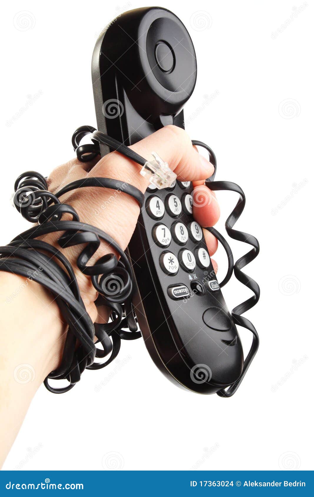 Hand Hold Phone. Call, Isolated. Disconnect Stock Photo - Image of ...