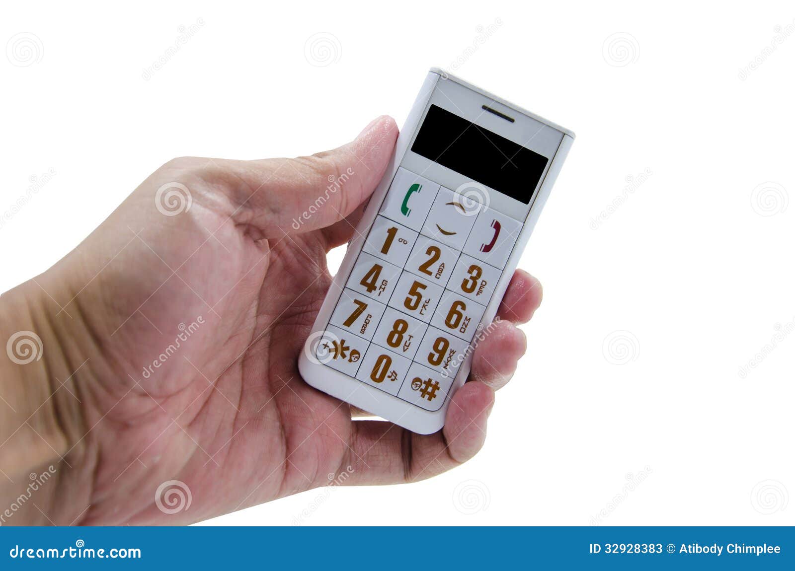 Hand hold phone stock image. Image of media, smart, cellular - 32928383