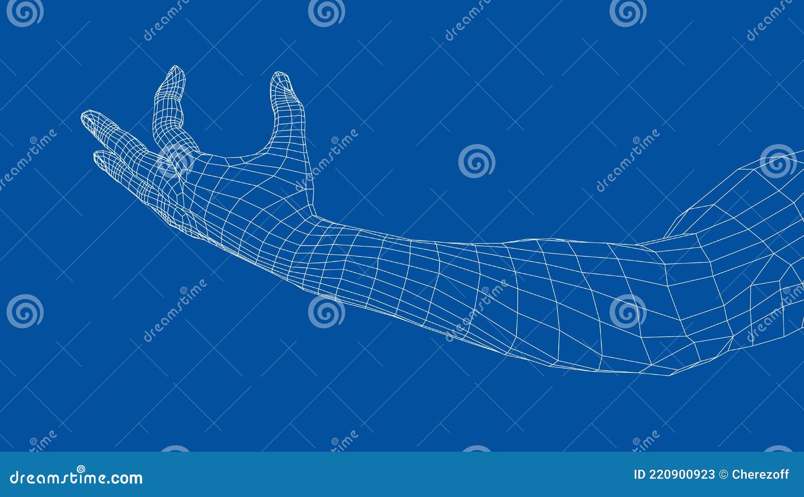 Hand Hold Some Tiny or Thin Object. Vector Stock Vector - Illustration ...