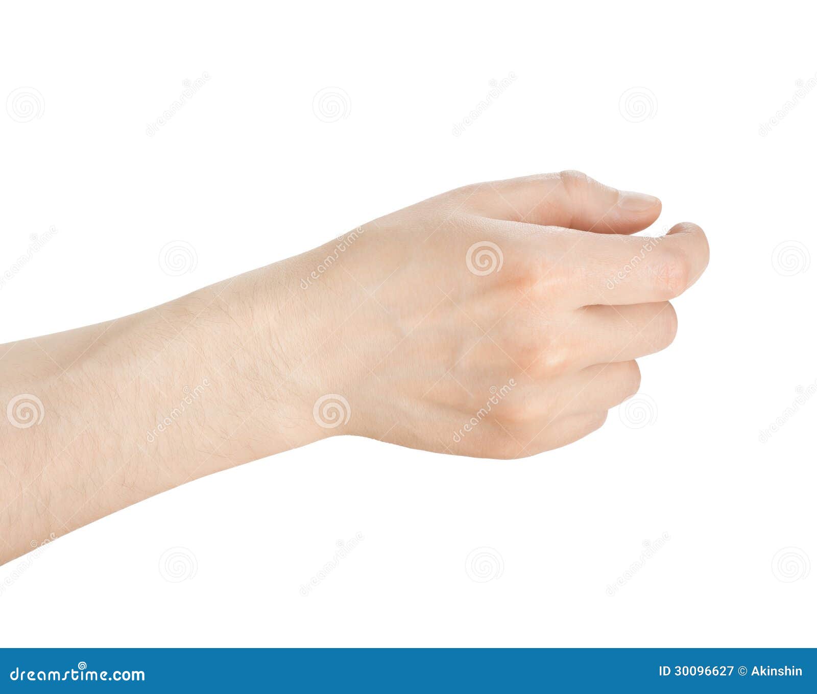 Hand Hold Something Royalty Free Stock Photography - Image: 30096627