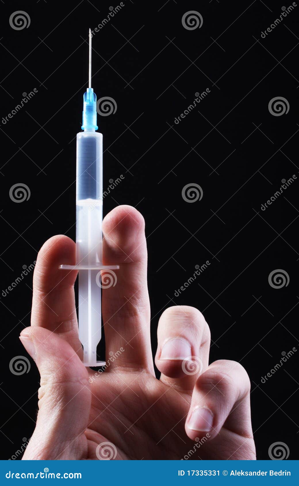 Hand hold a syringe stock image. Image of dope, closeup - 17335331
