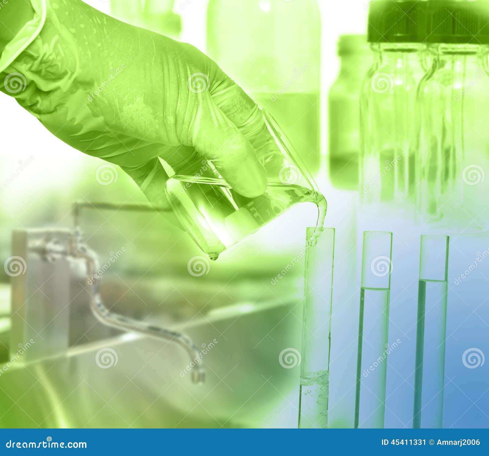 Hand hold the test tubes stock image. Image of chemical - 45411331