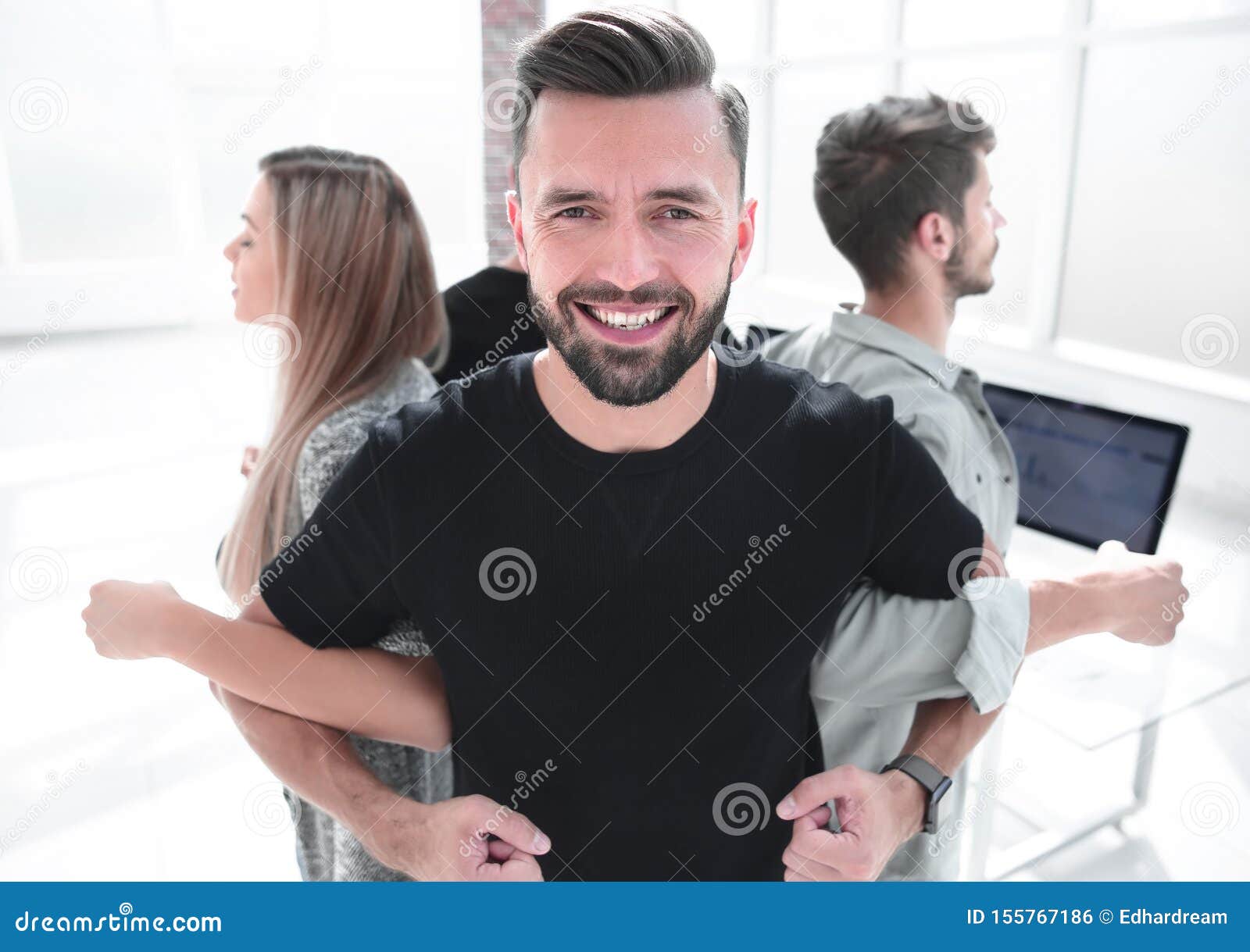 Hand Hold Together in Team for Success Something or Take Care. Stock ...