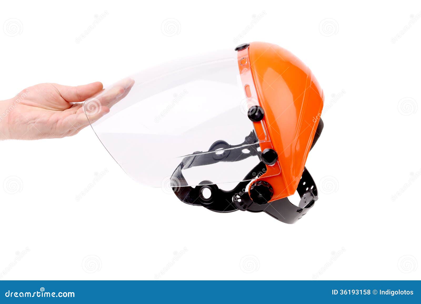Hand Hold Welder Face Shield. Stock Photo - Image of hand, equipment ...