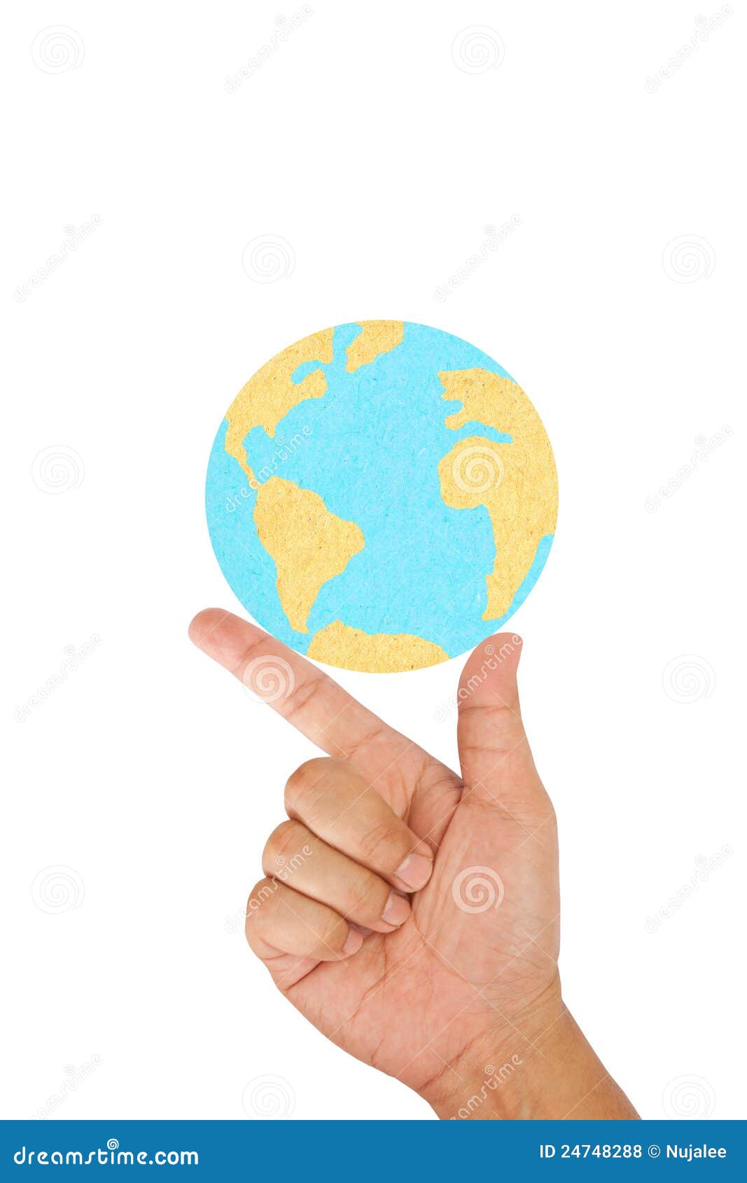 Hand hold the world stock photo. Image of hold, world - 24748288