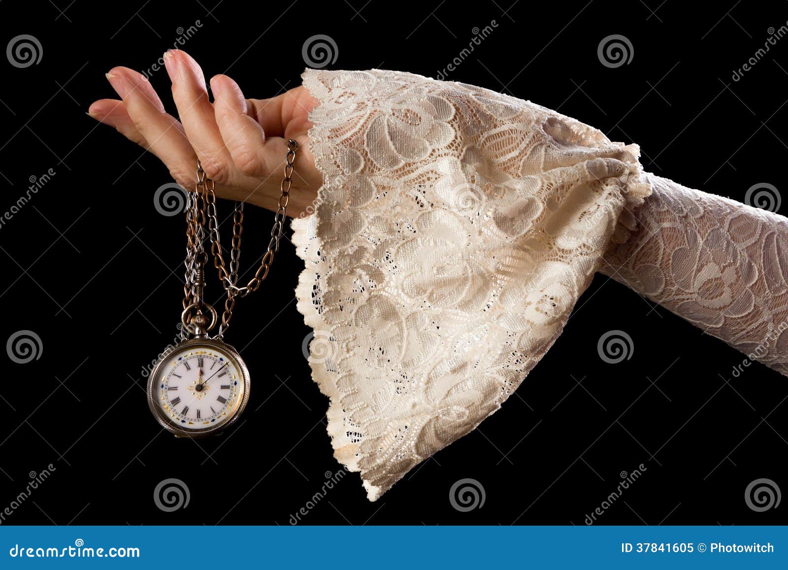 Hand holding antique watch stock image. Image of closeup - 37841605