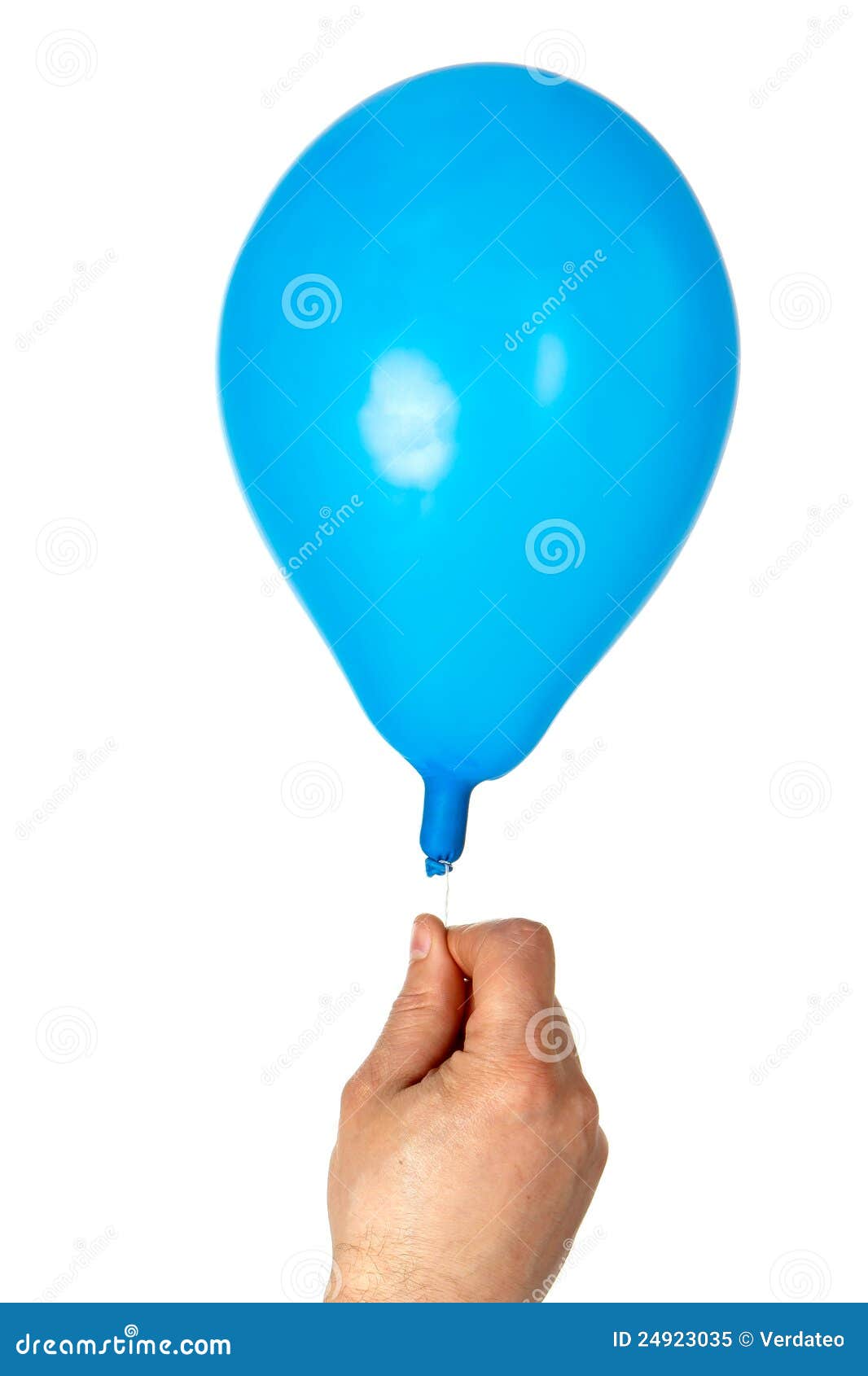 Hand holding balloon stock image. Image of hand, colorful - 24923035