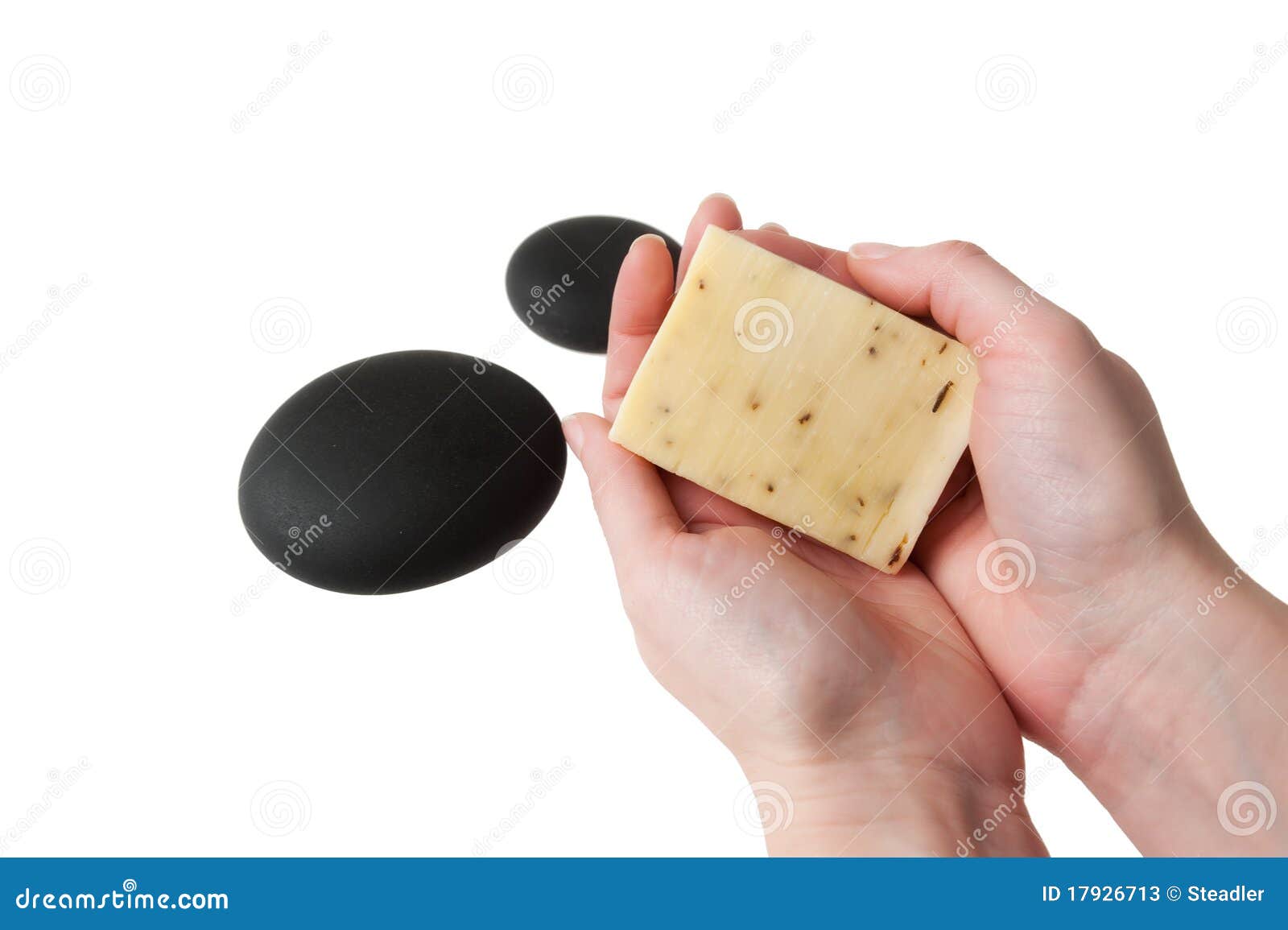 Hand Holding a Bar of Soap stock image. Image of bath - 17926713