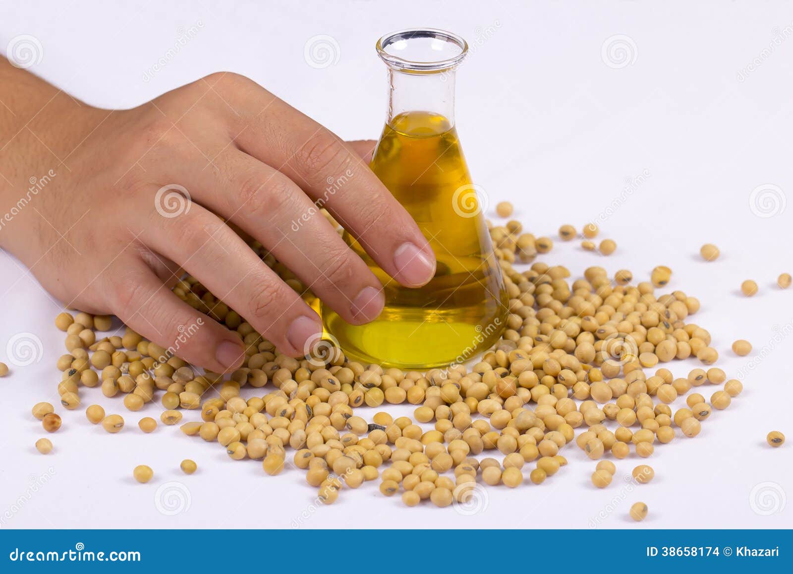 Hand holding a beaker stock photo. Image of closeup, glass - 38658174