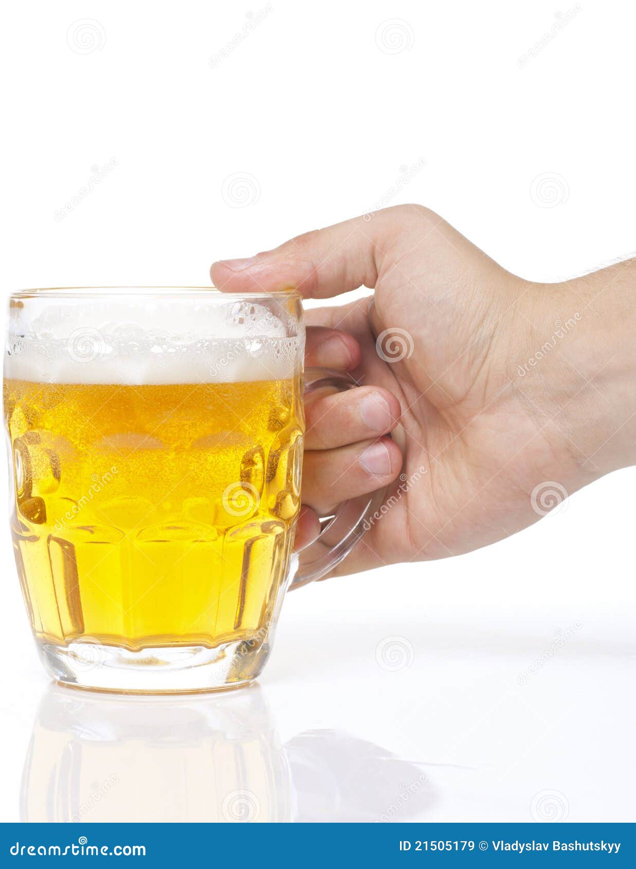 Hand holding beer stock image. Image of alcohol, beer - 21505179