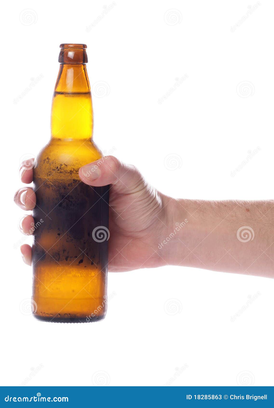 Fat Man Holding Beer, Chips And Tv Remote Stock Photography ...