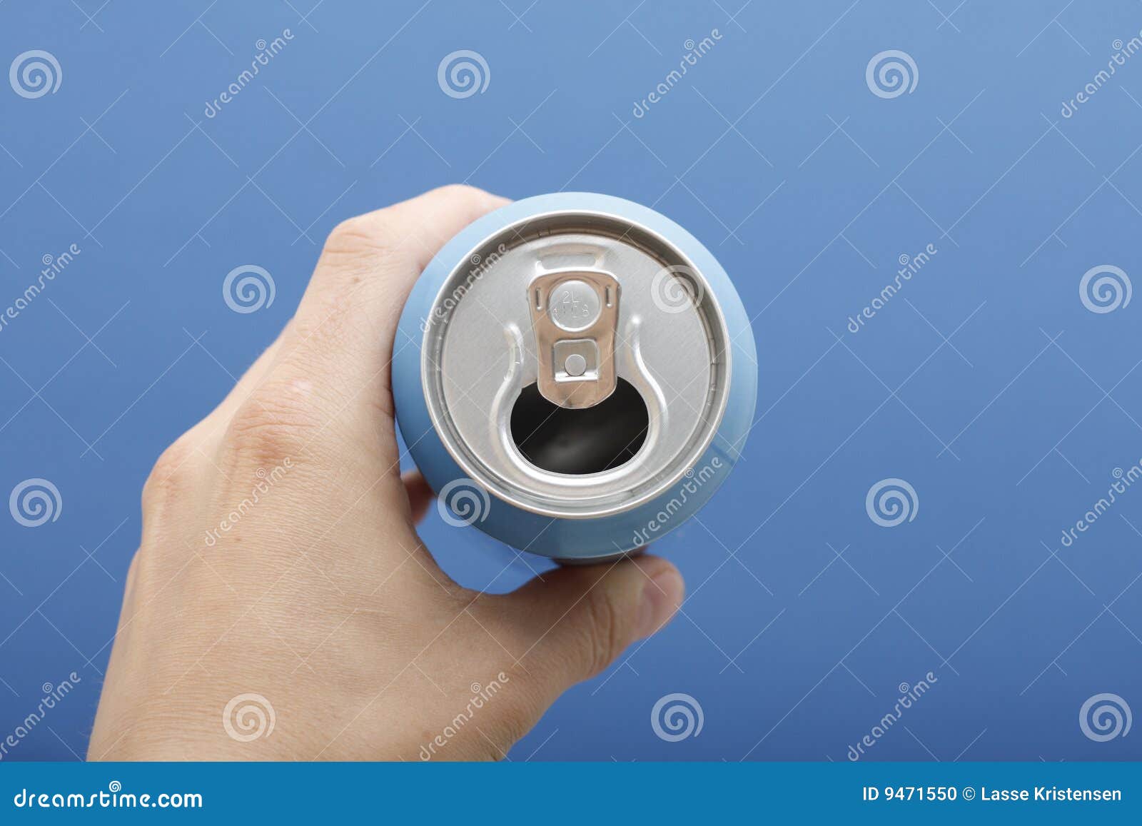 Hand holding beverage can stock photo. Image of grasping - 9471550