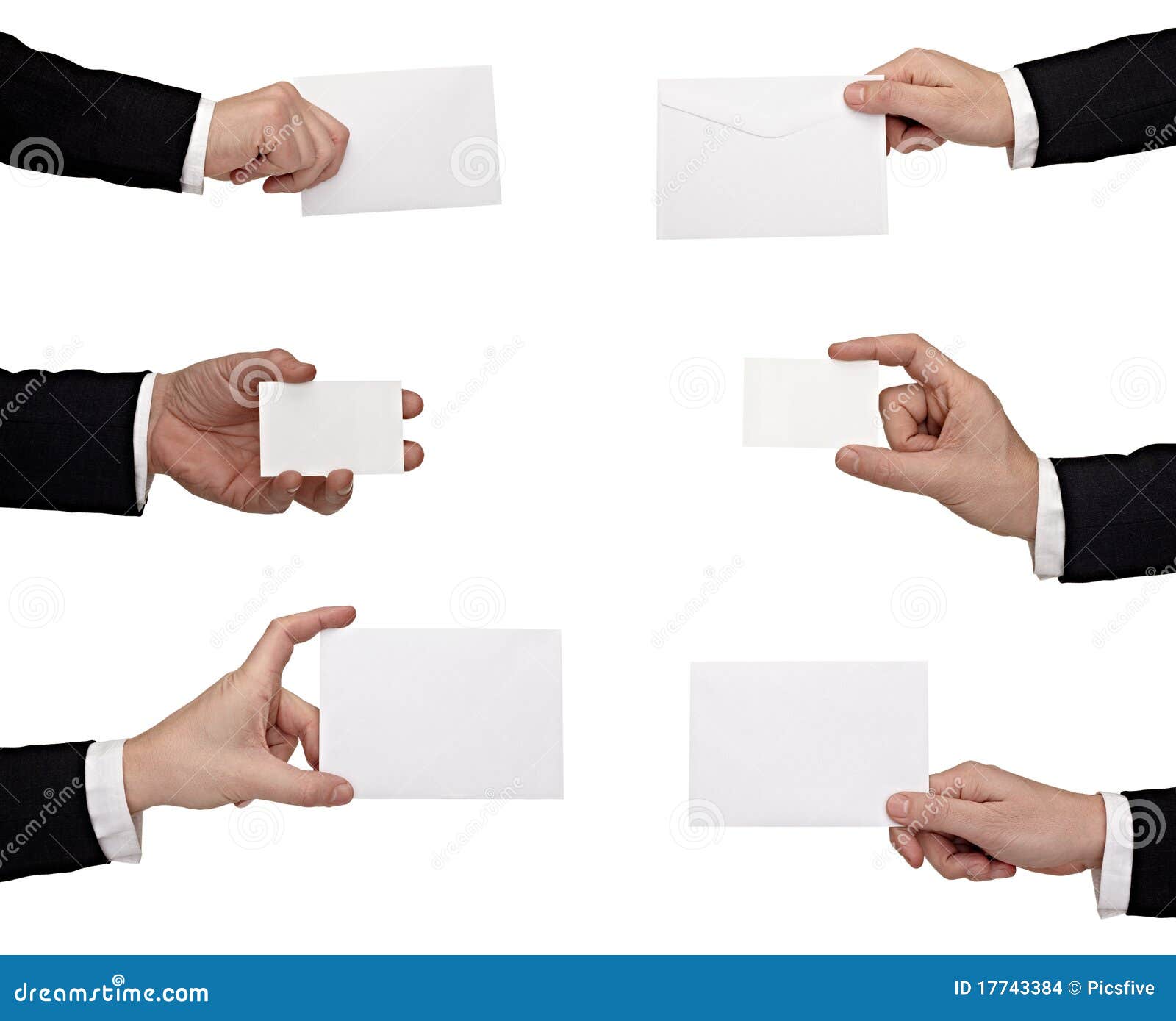 Hand holding blank message stock photo. Image of border - 17743384