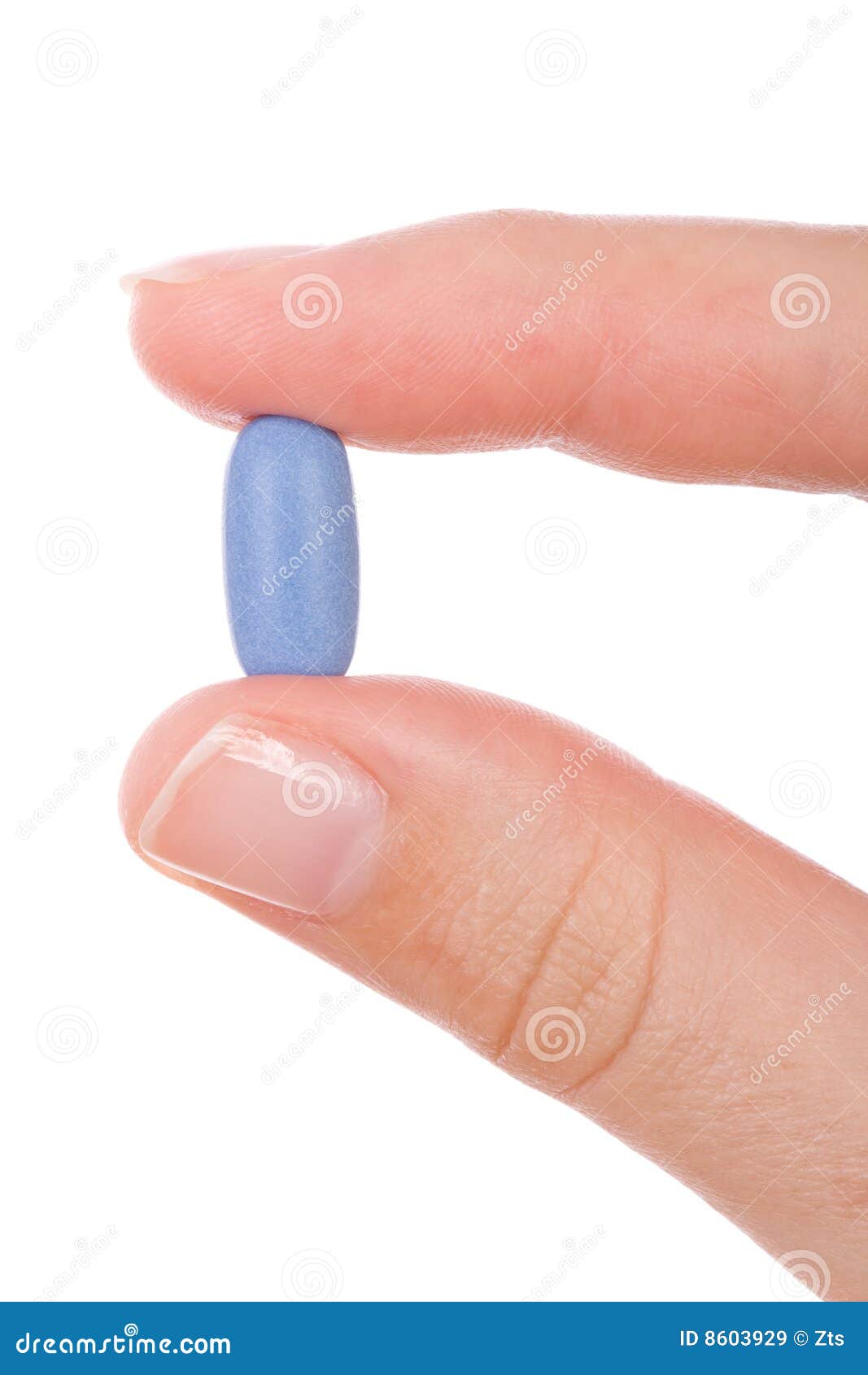 Blue Pill On Pink Background Royalty-Free Stock Photography ...