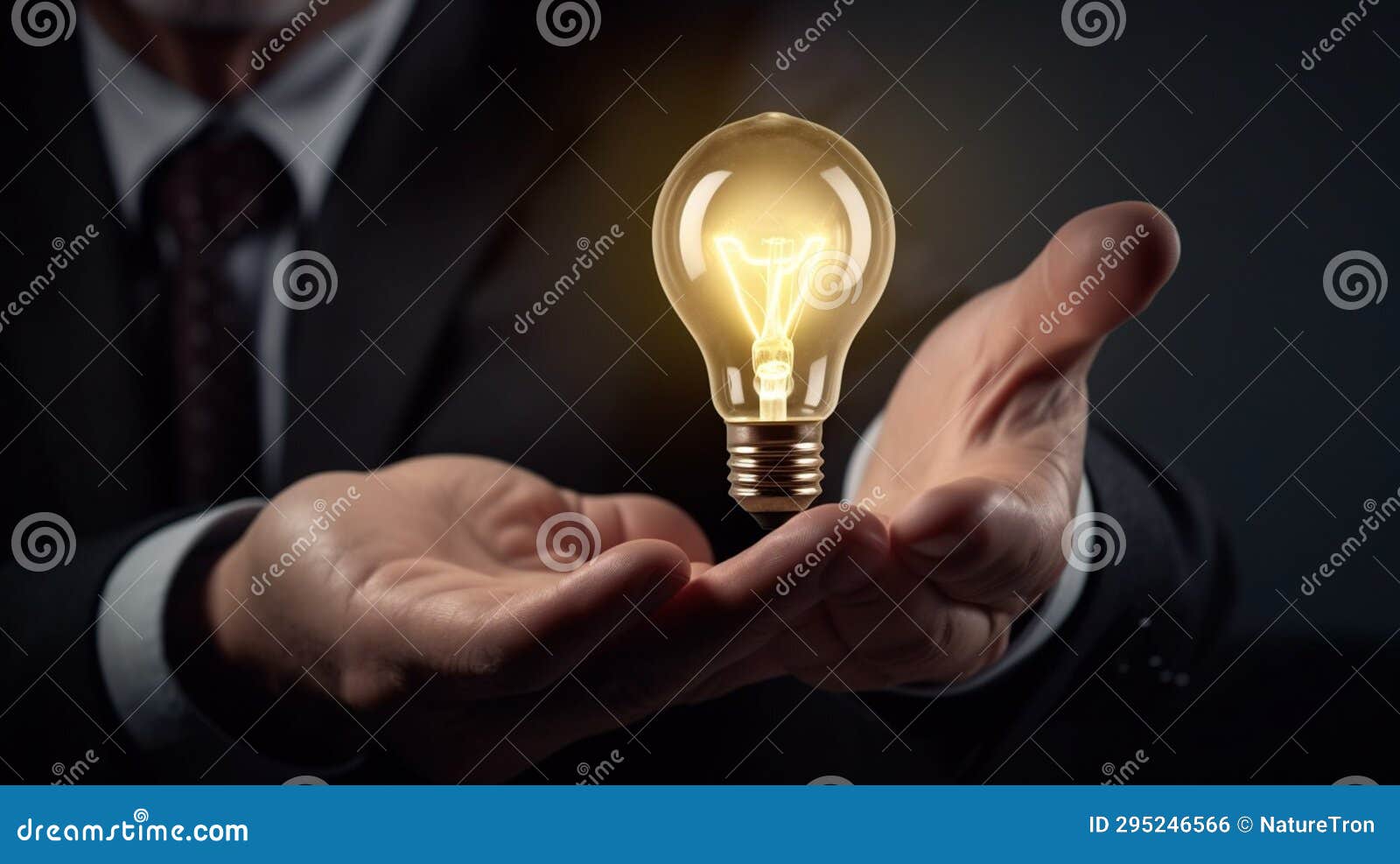 Hand Holding Bulb on Black Bulb in Hand Hand Holding Bulb Stock ...