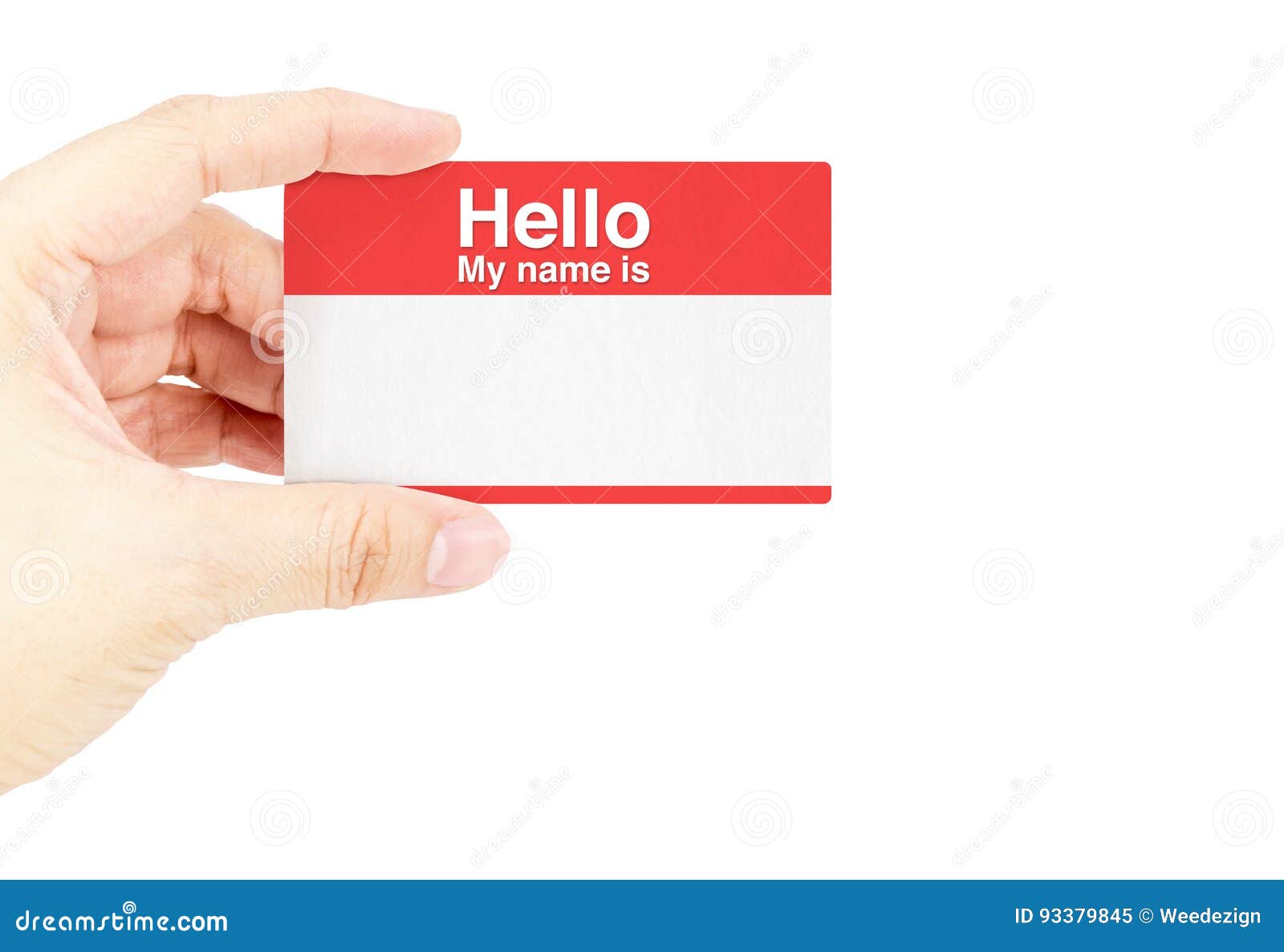 Hand Holding Business Card with Stock Image - Image of copy, company ...