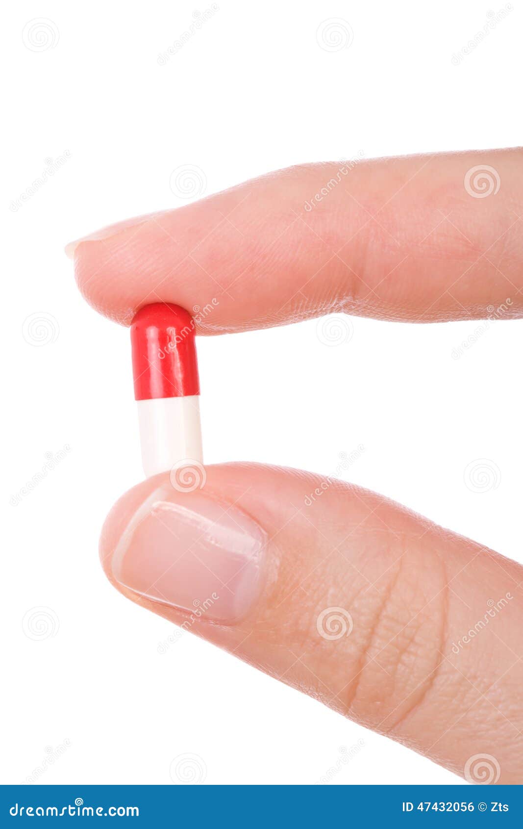 Hand Holding a Capsule or Pill Stock Photo - Image of medicine, person ...