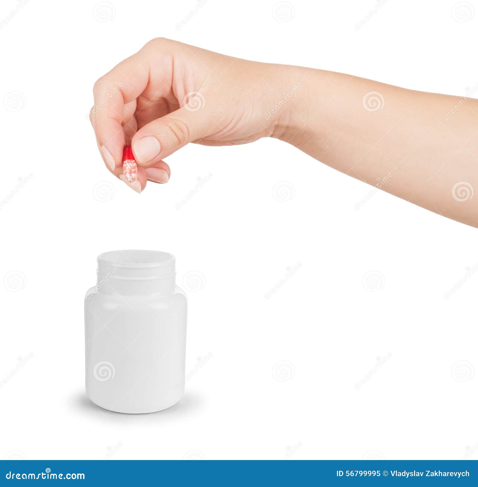 Hand Holding a Capsule or Pill Stock Image - Image of drugs, capsule ...