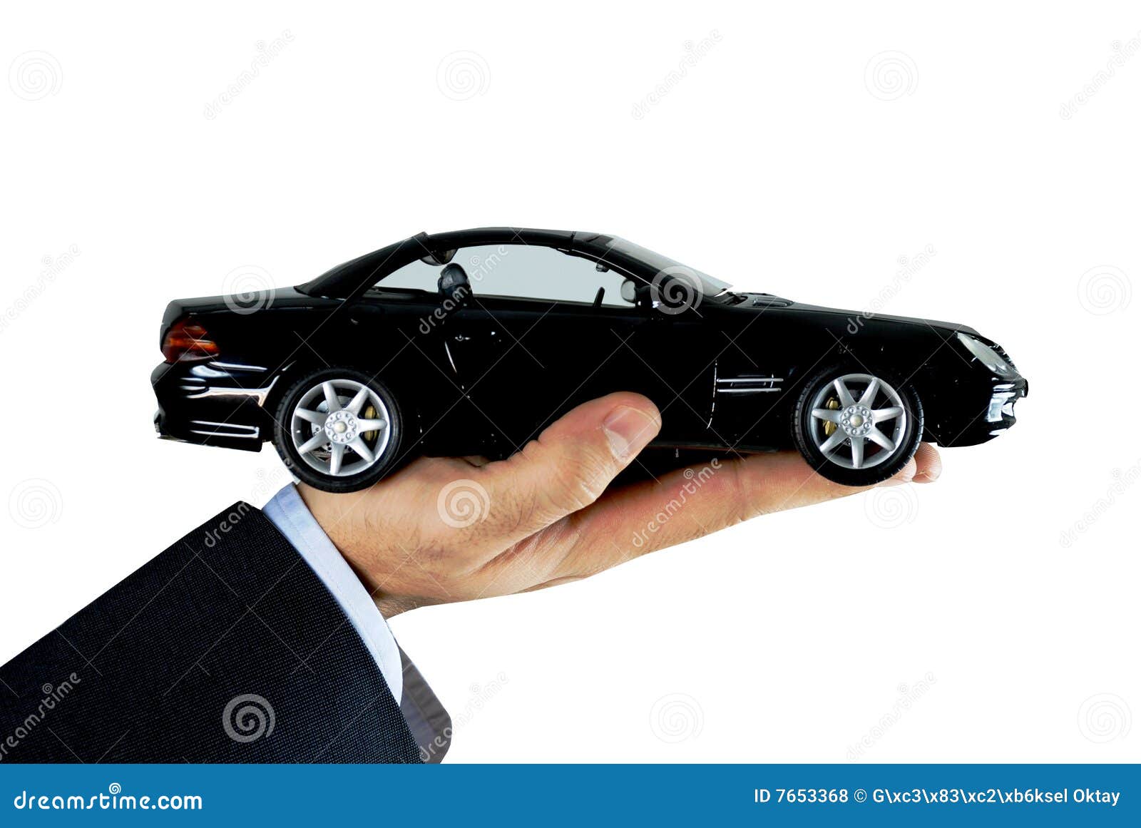 Hand Holding Car stock photo. Image of reaching, carrying - 7653368