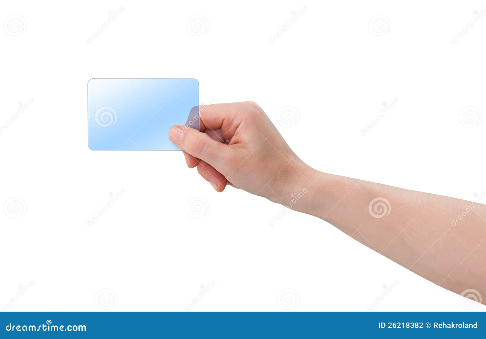 Hand holding card stock photo. Image of attach, copy - 26218382