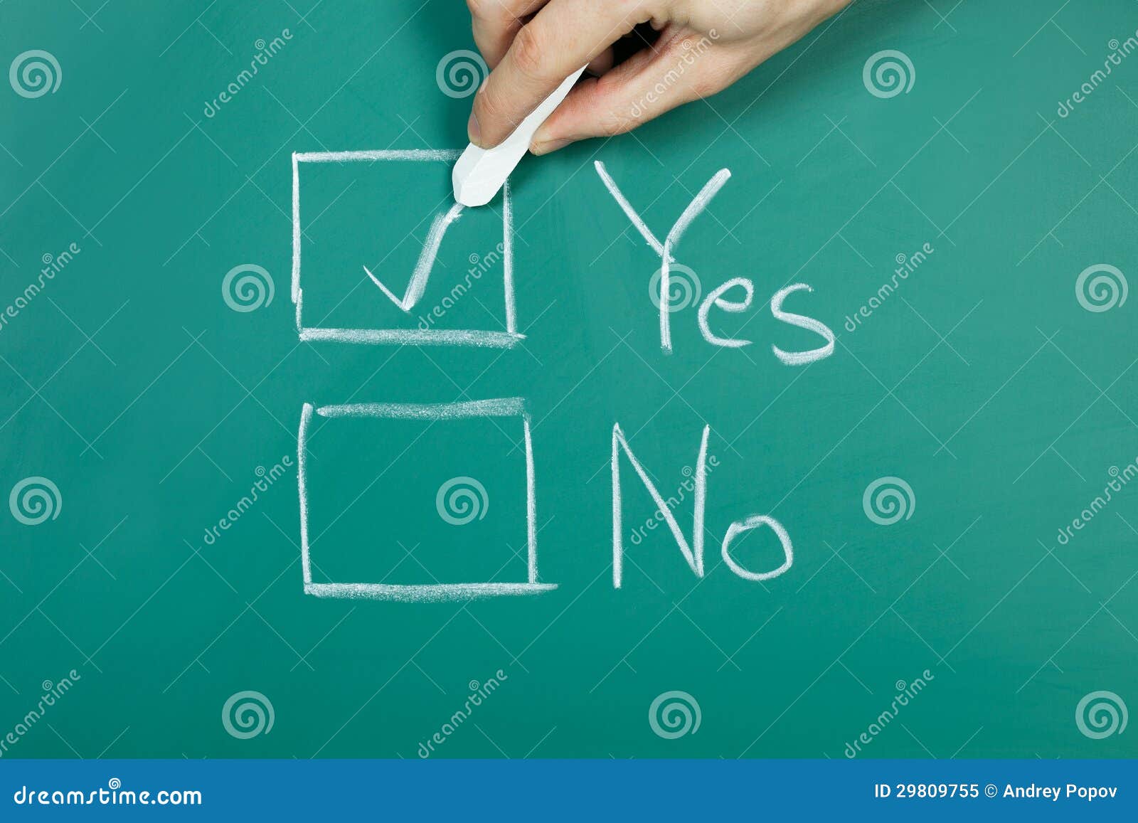Making a choice stock image. Image of marker, election - 29809755