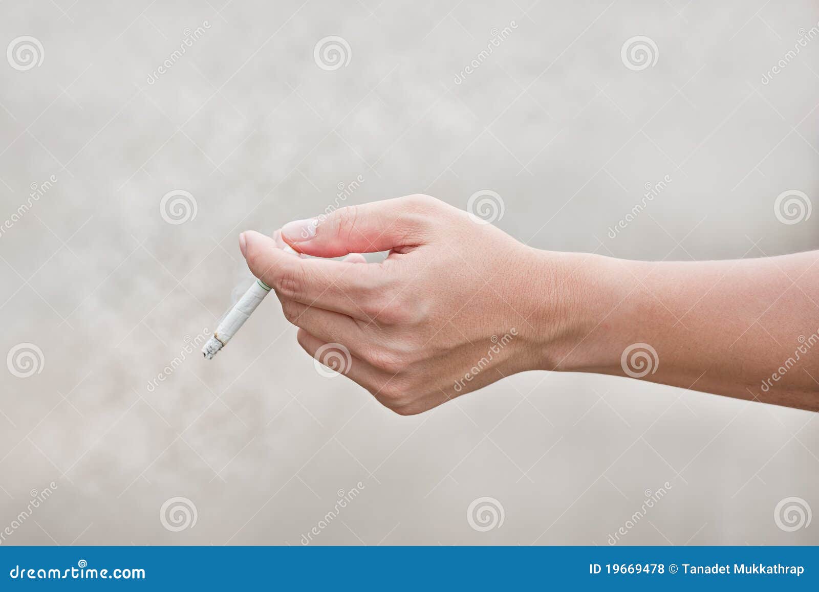 Hand holding cigarette stock photo. Image of risk, dead - 19669478