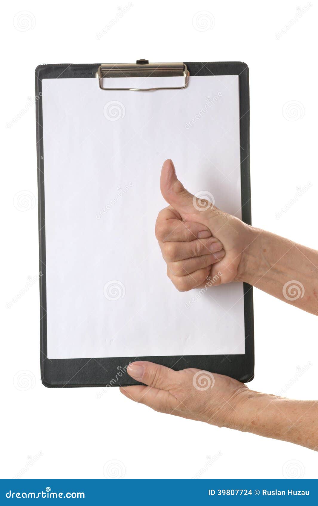 Hand holding clipboard stock photo. Image of card, document - 39807724