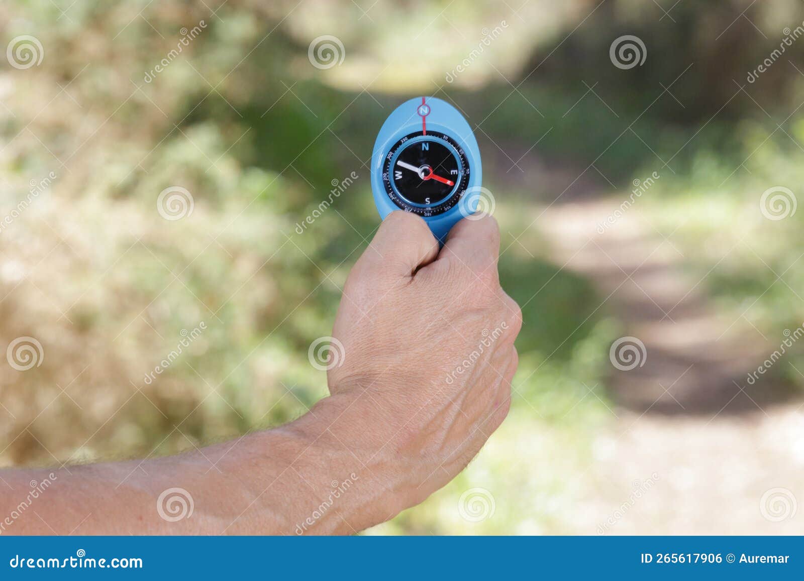 Hand Holding Compass Looking for Direction Stock Photo - Image of north ...