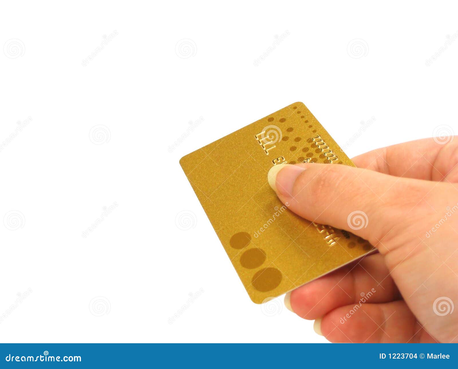 Hand Holding Credit Card (clipping Path Included) Stock Photo - Image ...