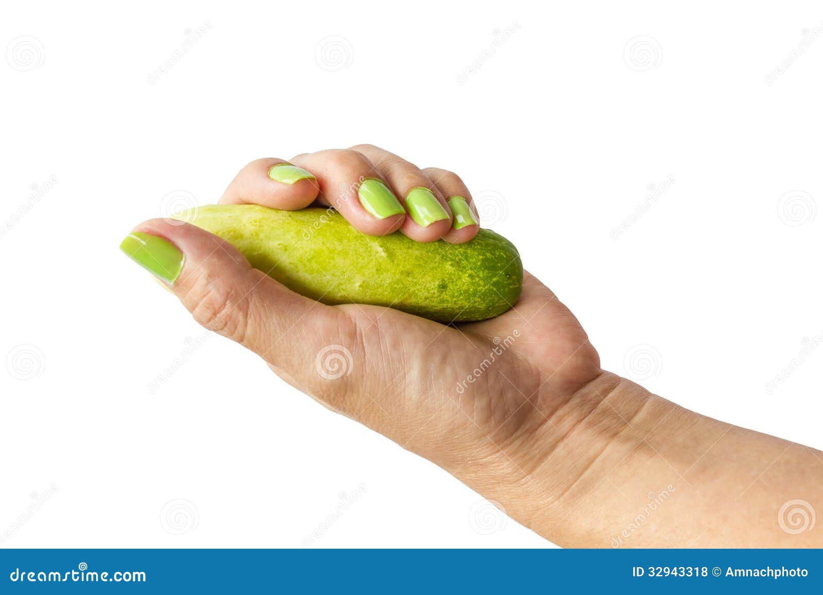 Hand holding cucumber stock photo. Image of flowers, cucumber - 32943318