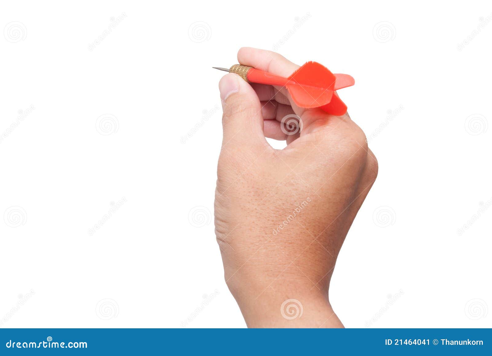 Hand holding dart stock image. Image of hand, hold, leisure - 21464041