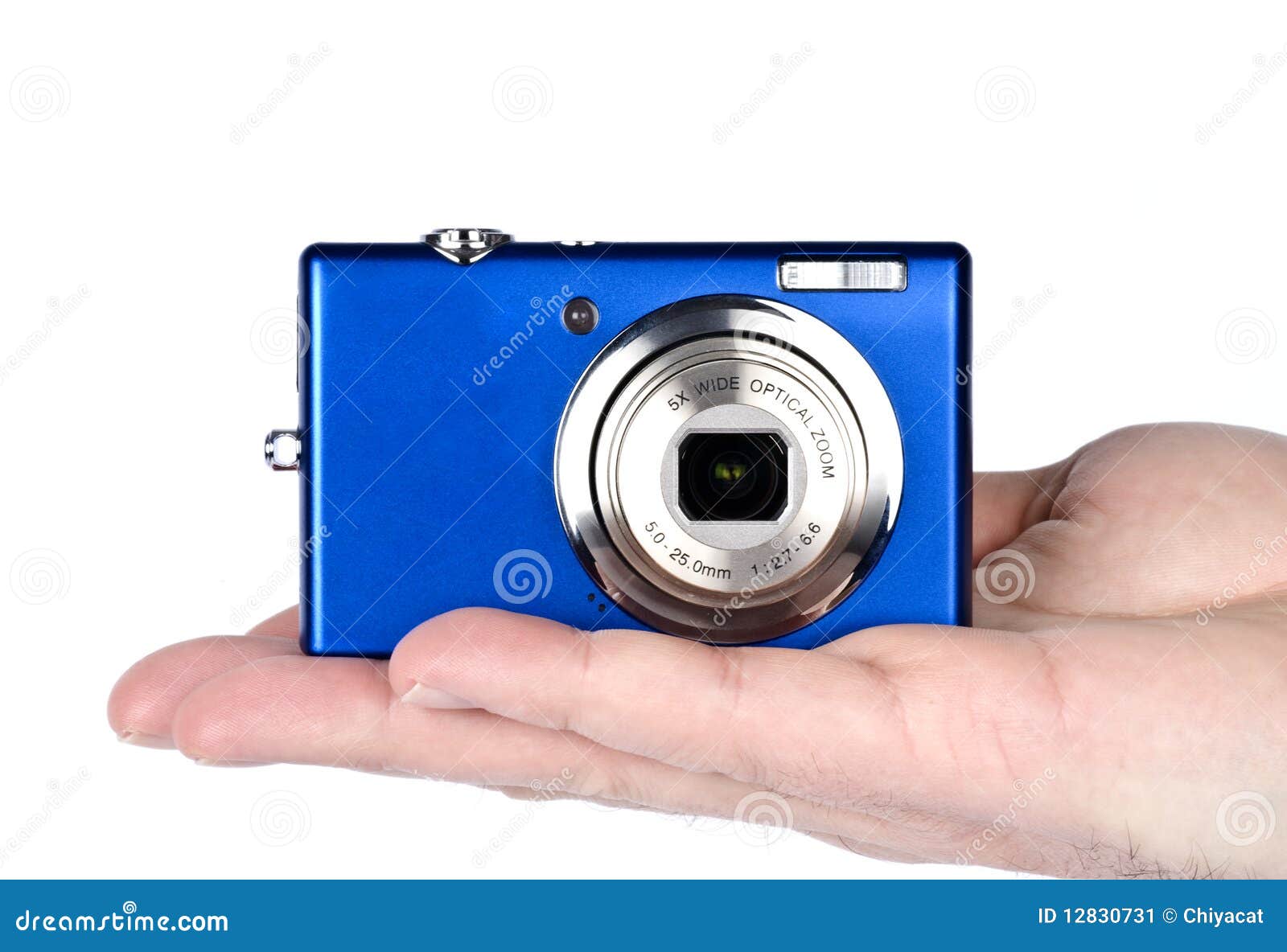 Hand Holding a Digital Camera Stock Image - Image of shoot, lens: 12830731