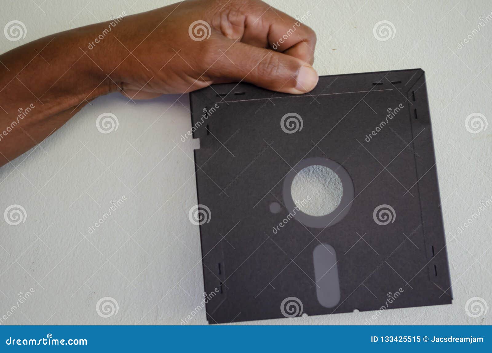 Underside of Floppy DisK stock image. Image of expose - 133425515