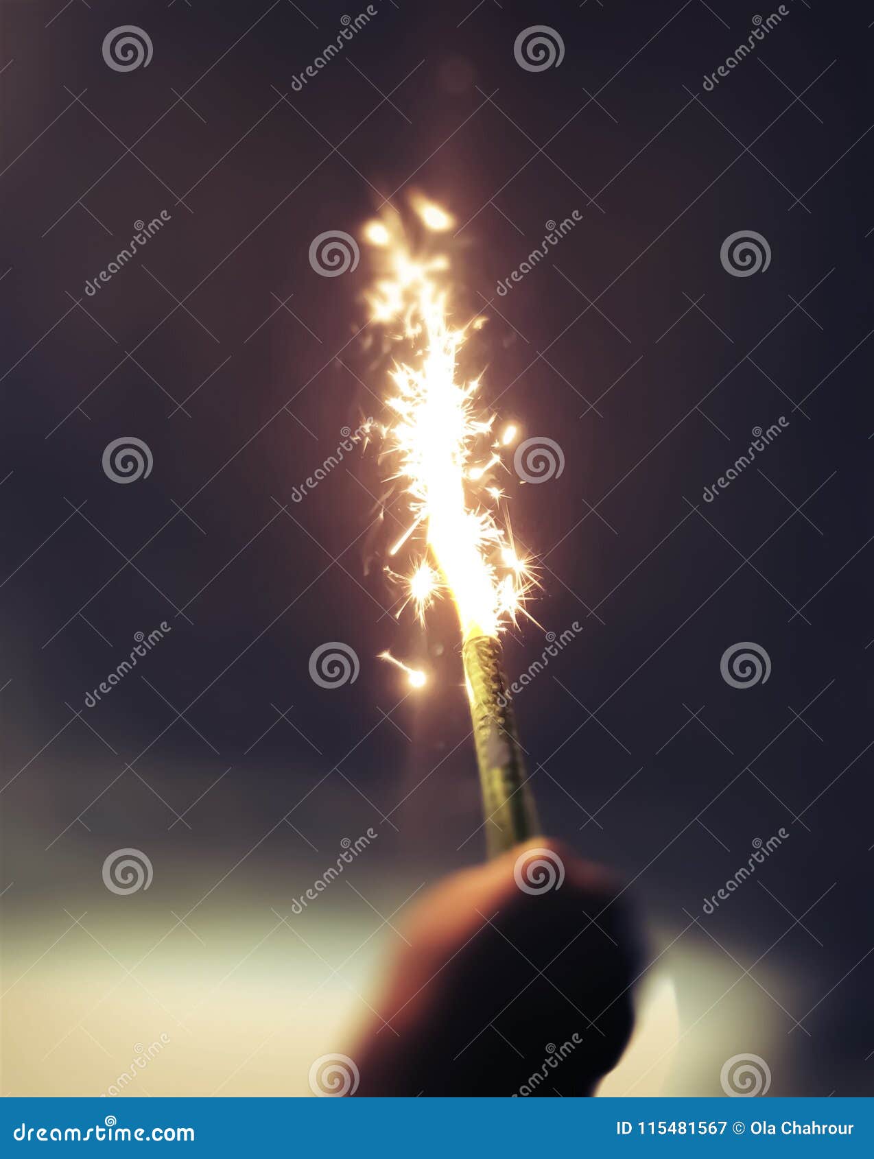Fire stock image. Image of hand, fire, holding, fireworks - 115481567