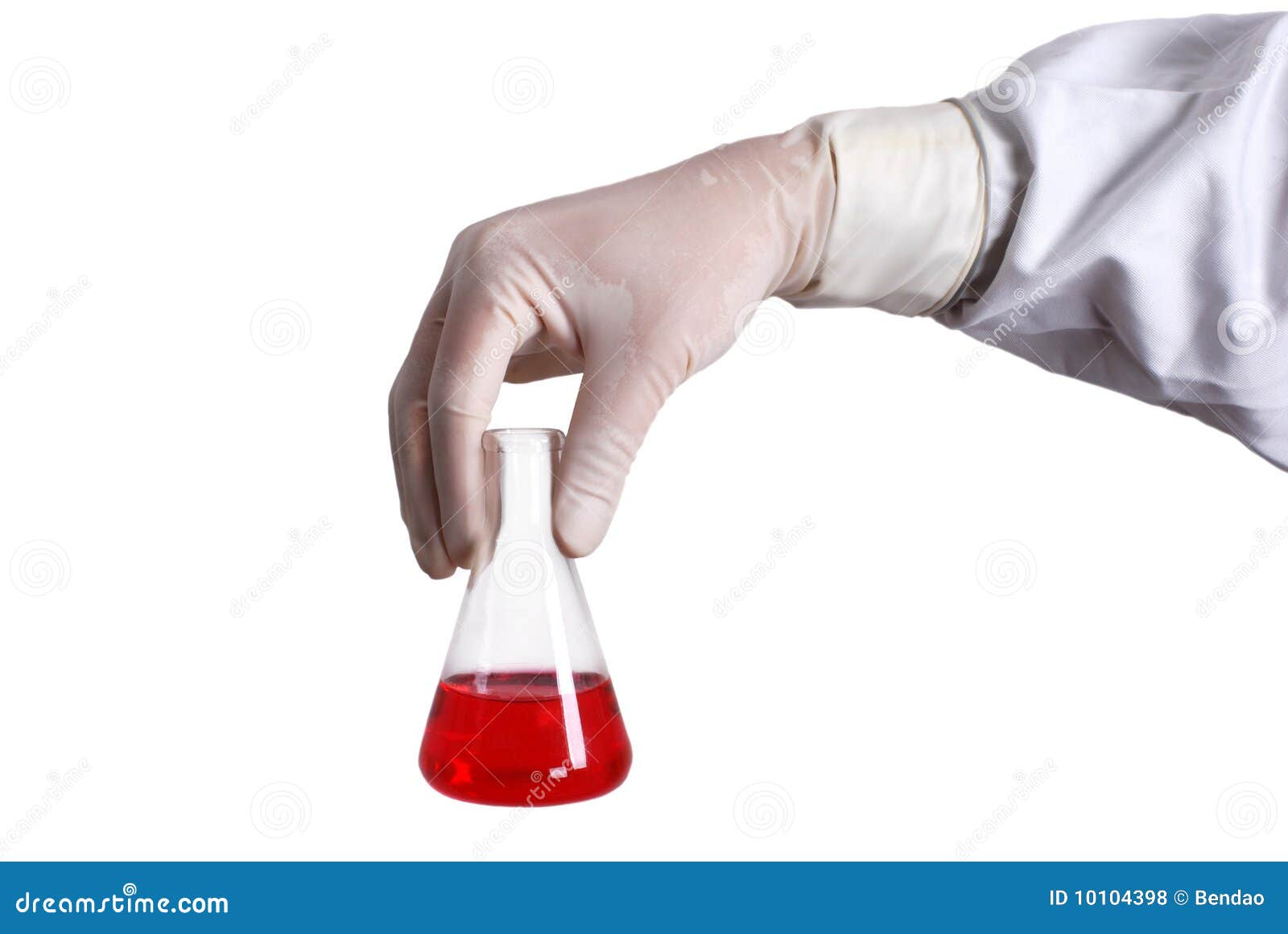 Hand holding flask stock photo. Image of liquid, experiment - 10104398