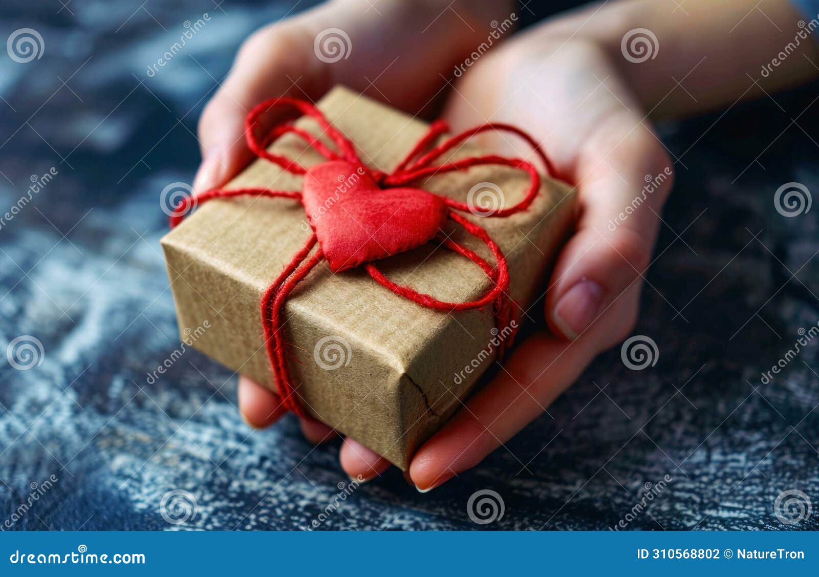 Hand Holding a Gift Box Hands Holding a Gift Box Hand Holding Box Stock ...
