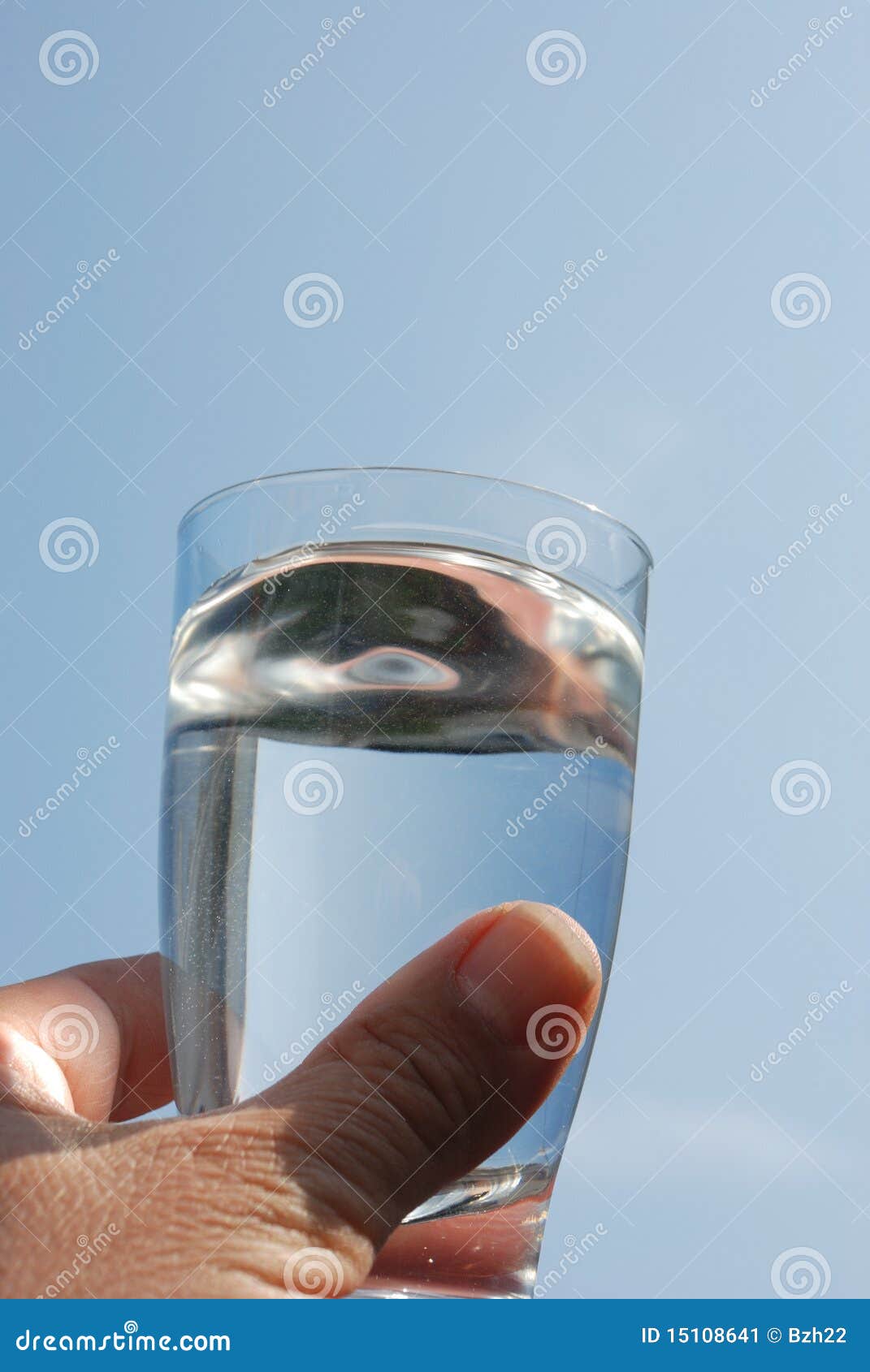Hand holding glass stock image. Image of glass, hand - 15108641