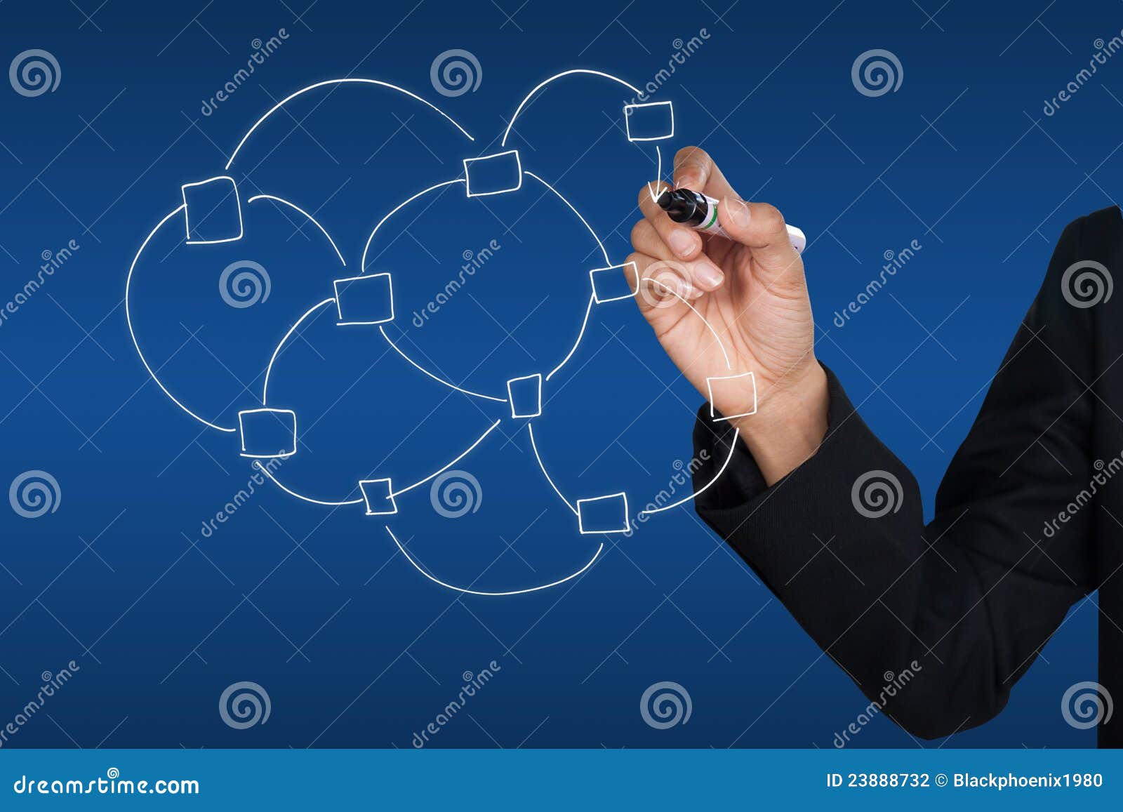 Hand Holding Global Network Icon Stock Photo - Image of concept, screen ...