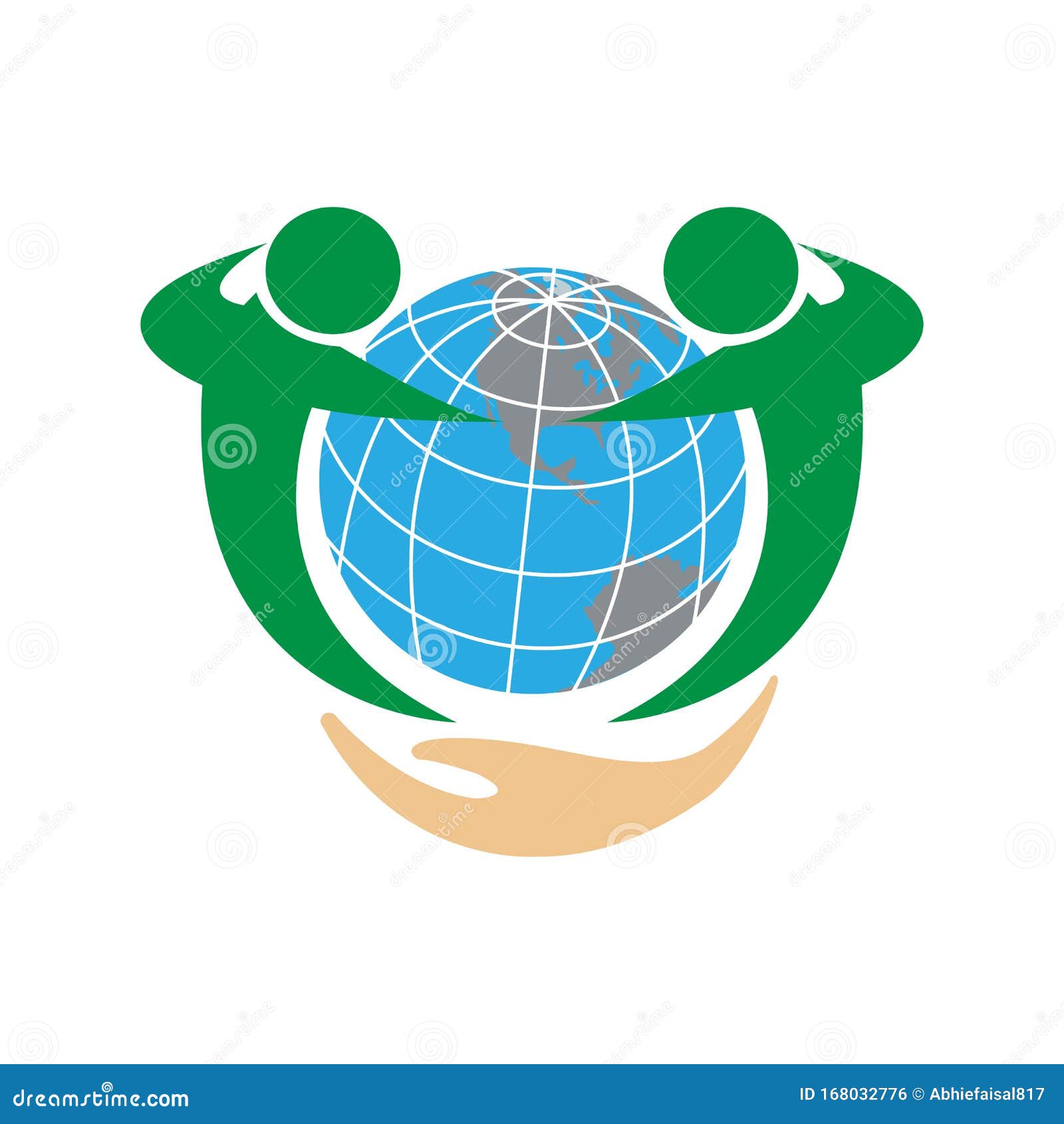 World Globe Logo Design
