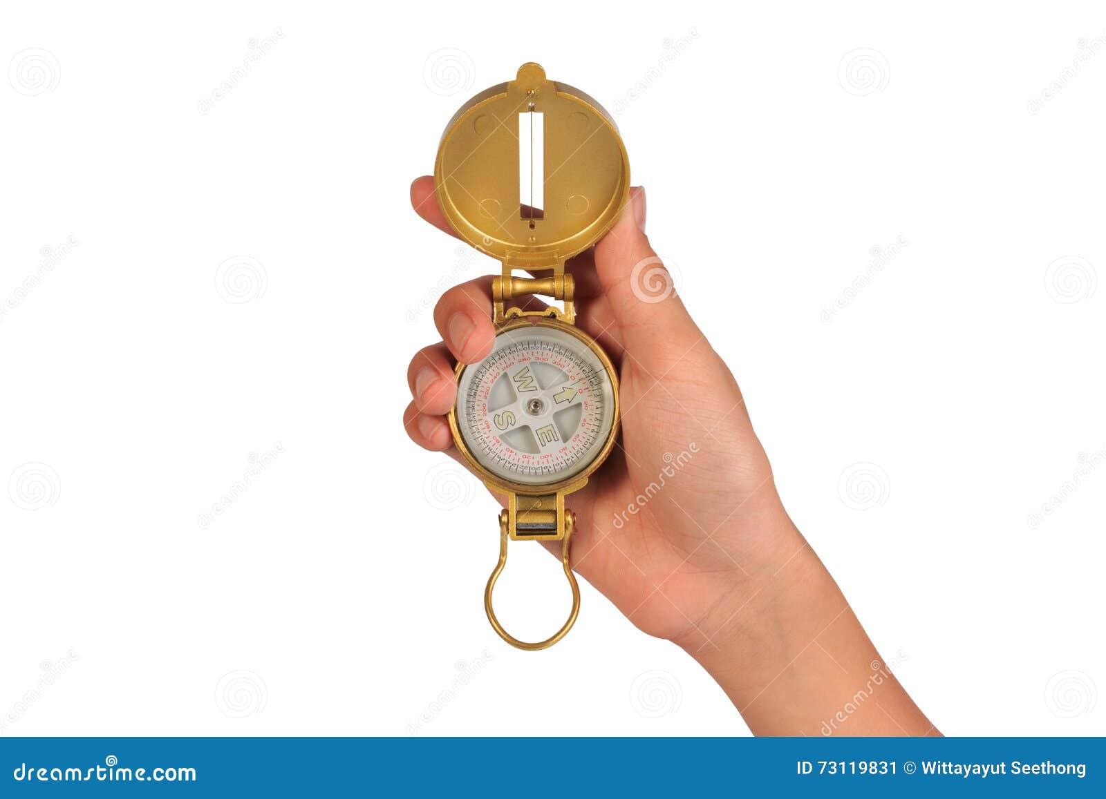 1,042 Hand Holding Compass White Background Stock Photos - Free ...